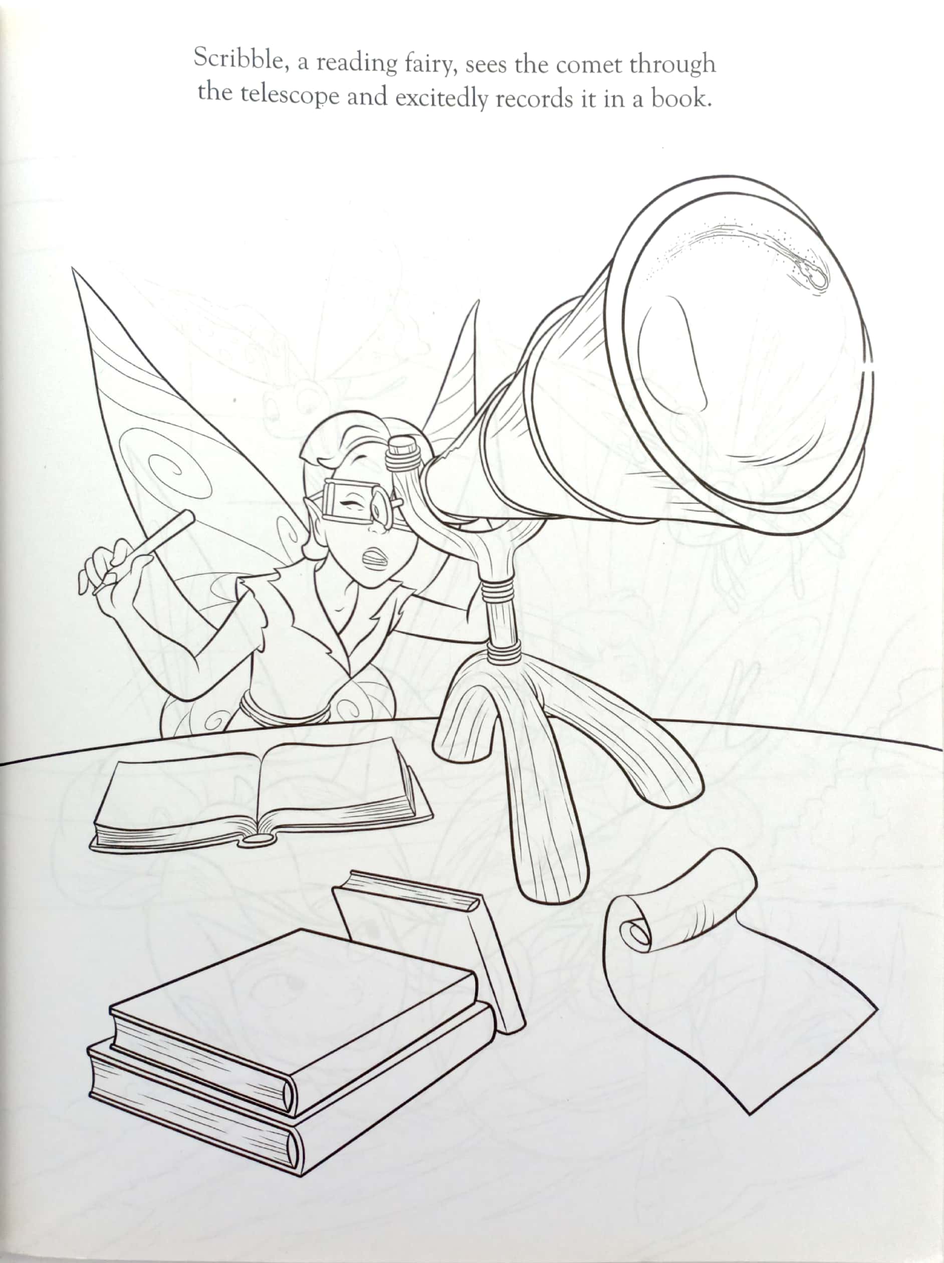 tinkerbell and the legend of the neverbeast coloring pages