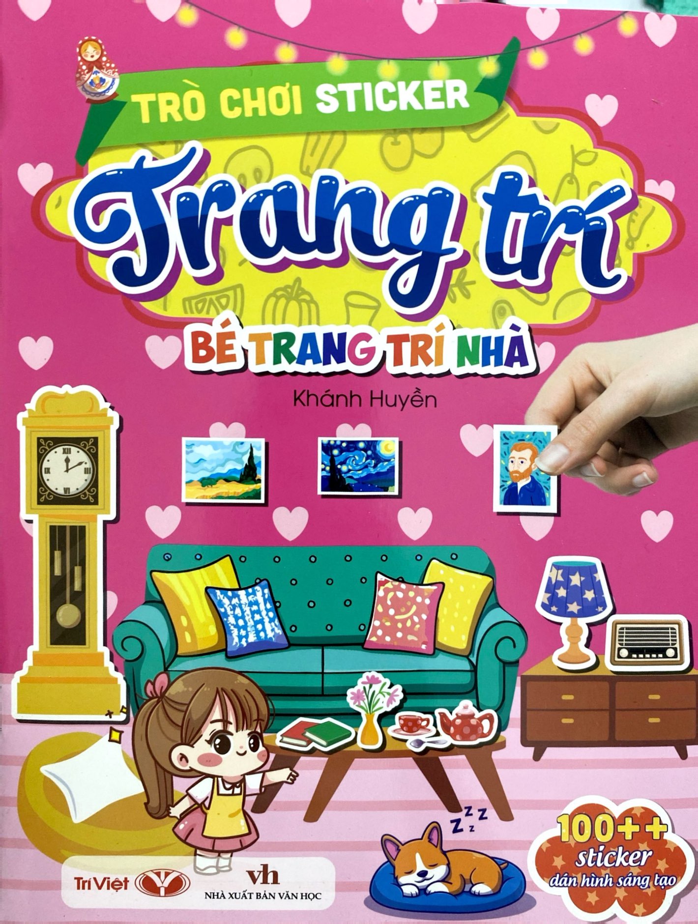 Sách Trò Chơi Sticker Trang Trí - Bé Trang Trí Nhà - FAHASA.COM