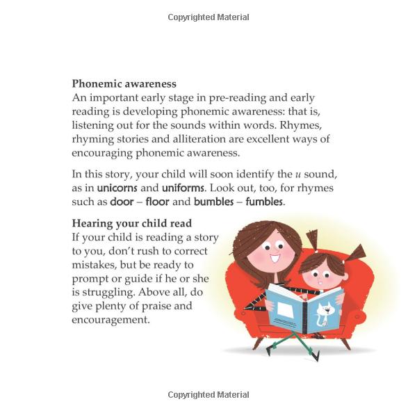 Unicorns In Uniforms (Phonics Readers) - FAHASA.COM
