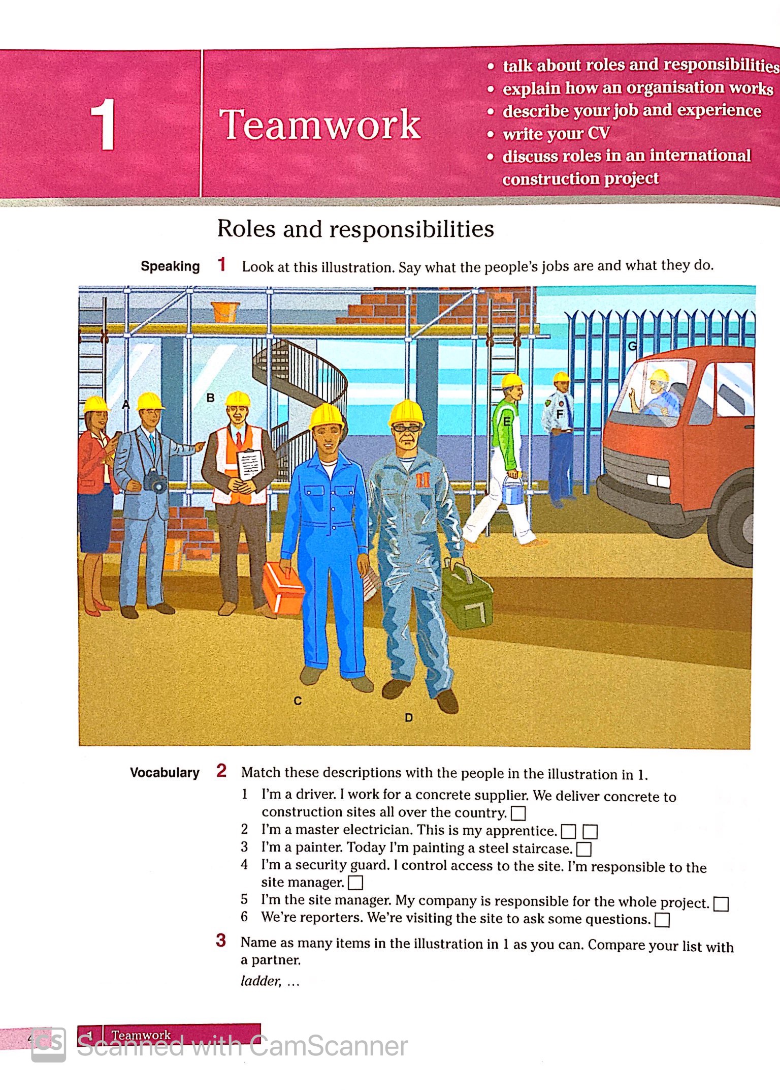 Vocational English: English For Construction Level 2 Coursebook And Cd ...