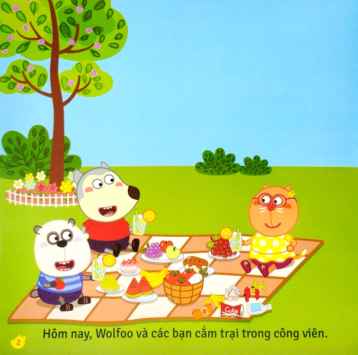 Sách Wolfoo Book - Wolfoo Học Cách Phân Loại Rác - FAHASA.COM