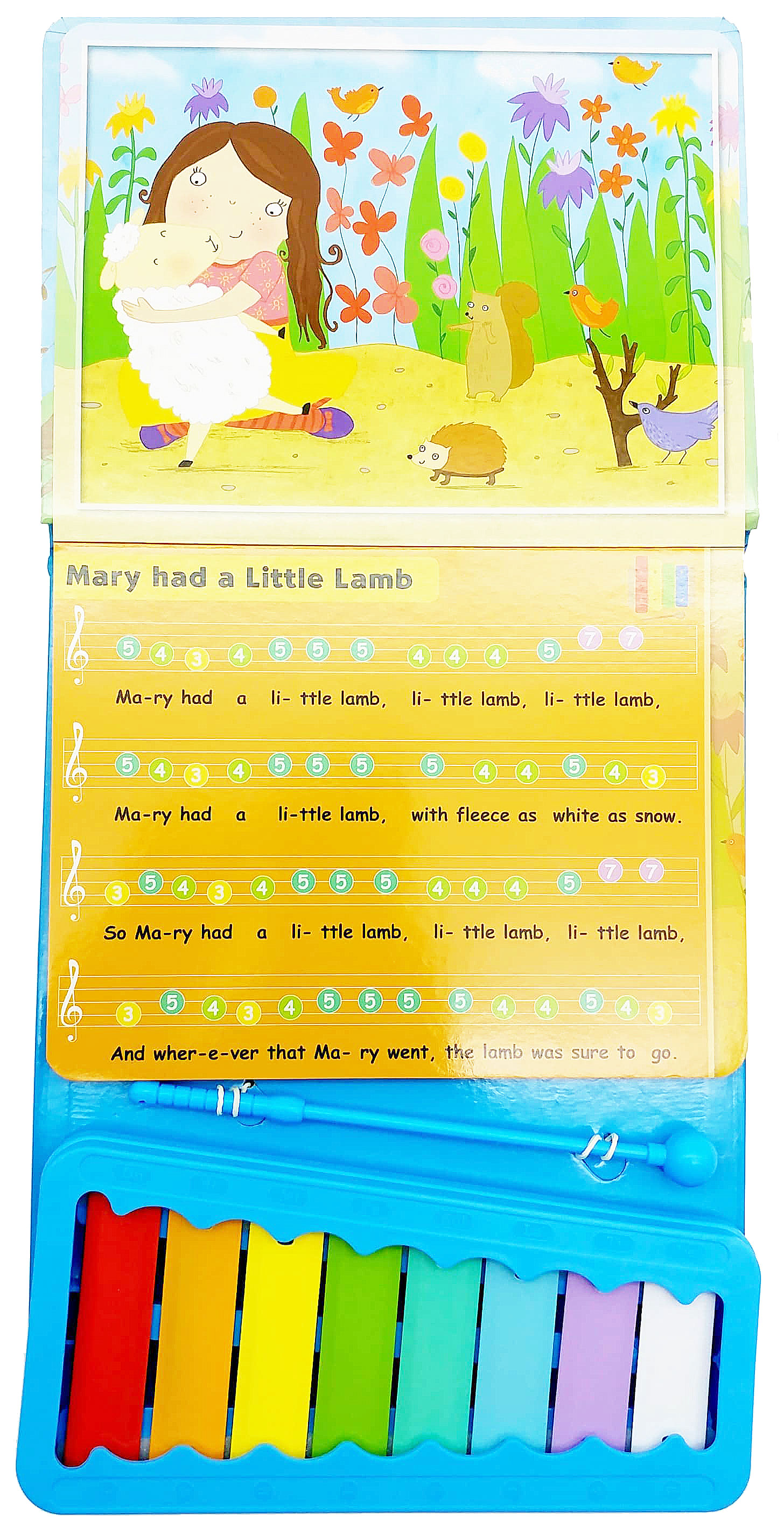 Xylophone Book - Row, Row, Row Your Boat! - FAHASA.COM