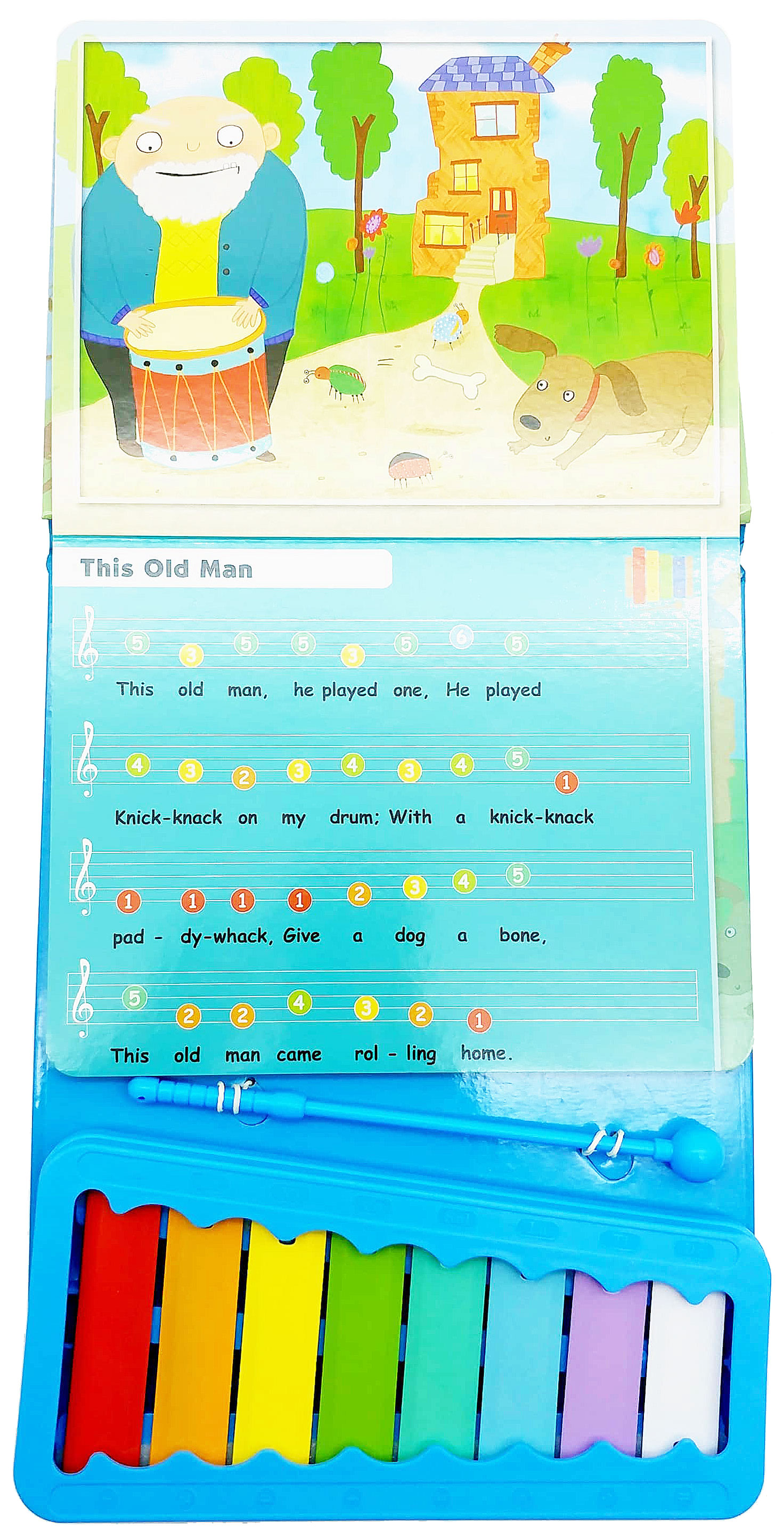 Xylophone Book - Row, Row, Row Your Boat! - FAHASA.COM